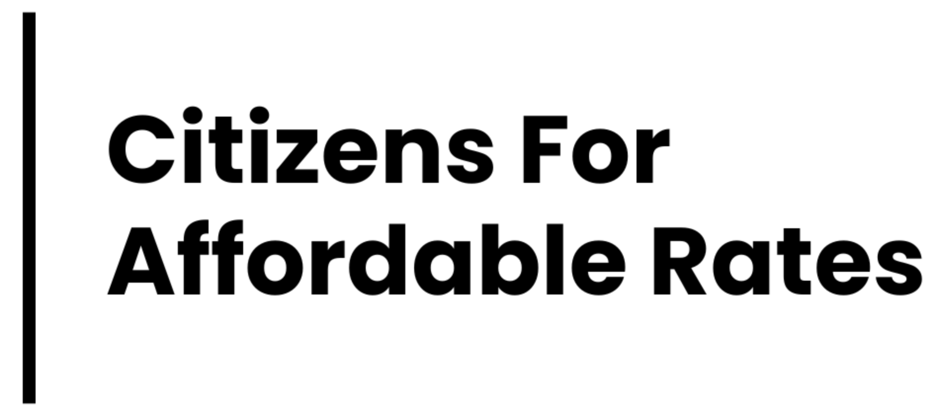 NEW AD: CITIZENS FOR AFFORDABLE RATES BLASTS SPECIAL INTERESTS FOR ...